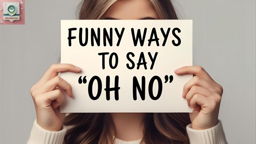 30 Funny Ways to Say ‘Oh No’